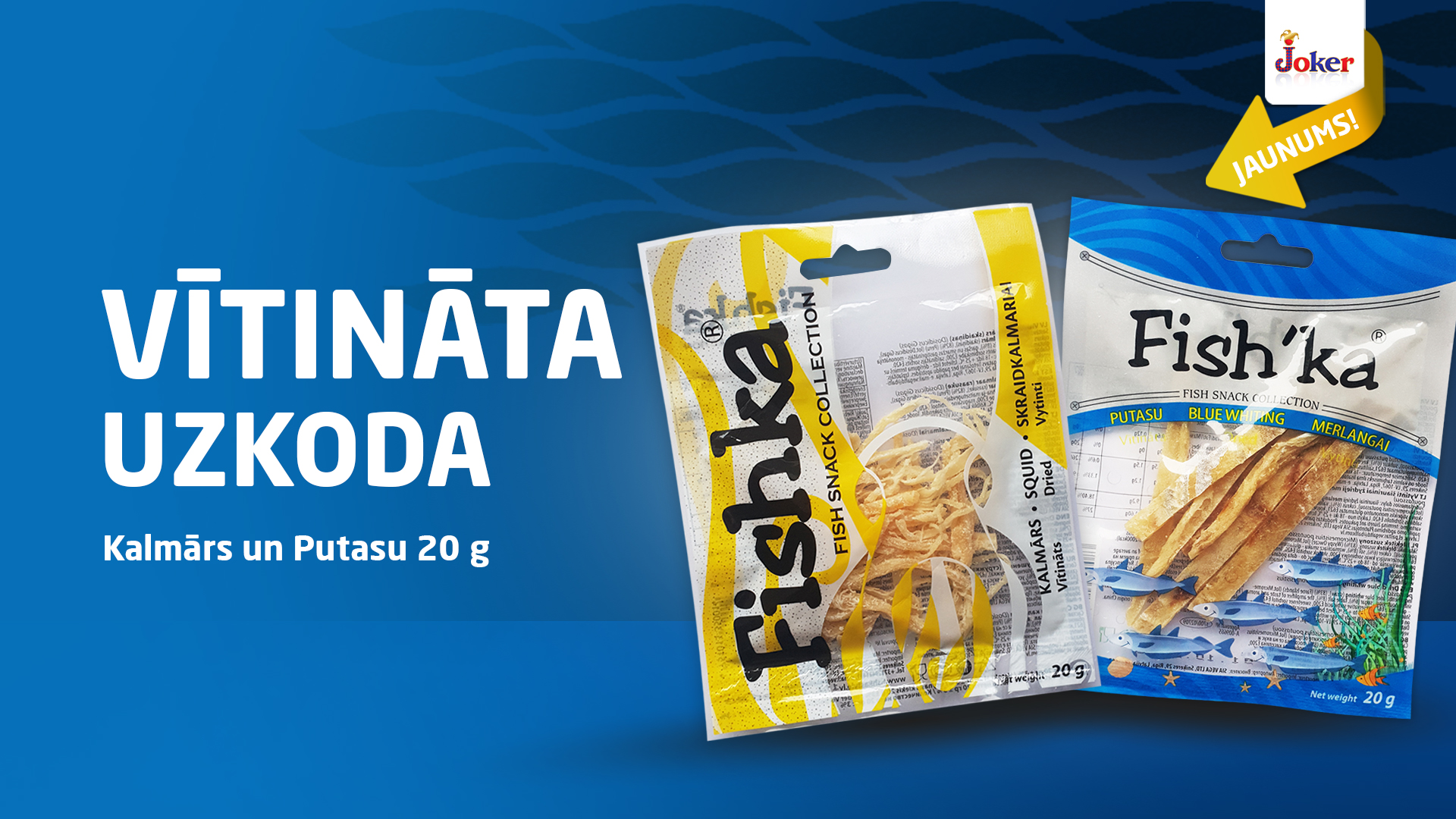 Jaunums: Vītināta uzkoda - Joker LTD